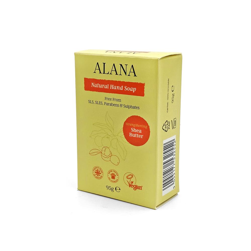 Alana Shea Butter Natural Hand Soap Bar - 95g l Blukoo
