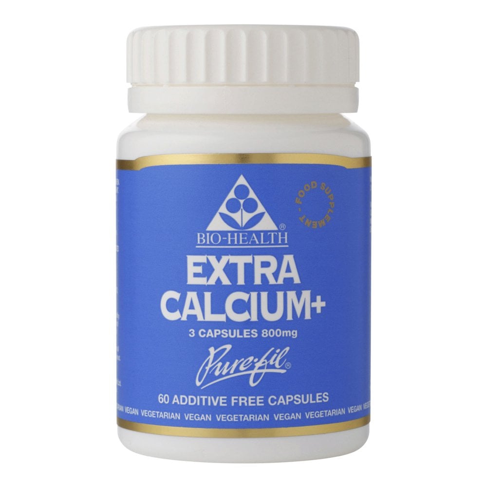 Bio Health Extra Calcium+ 200mg- 60 Capsules | Blukoo