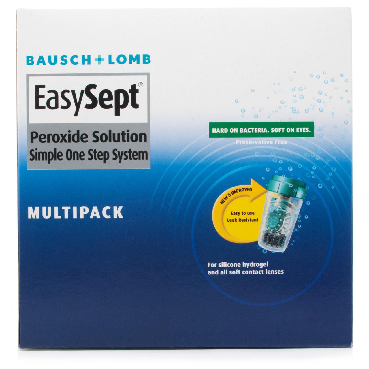 Bausch and Lomb EasySept 3x360ml Peroxide Solution | Blukoo