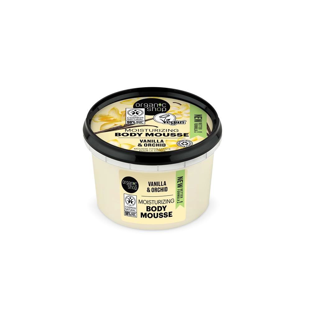 Organic Shop Vanilla & Orchid Moisturising Body Mousse - 250ml | Blukoo