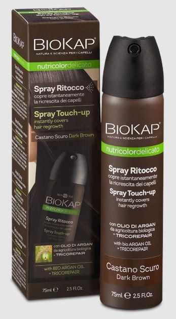 BioKap Dark Brown Root Touch Up Spray 75ml | Blukoo