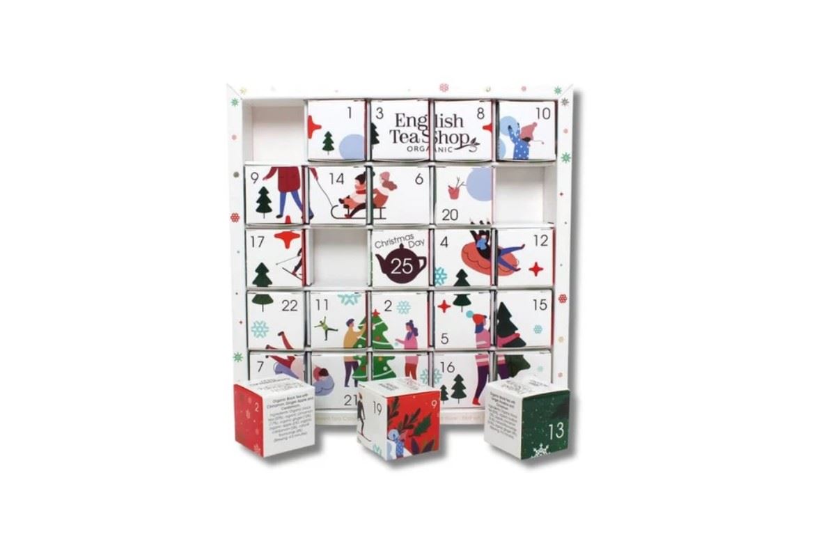 English Tea Shop White Tea Advent Calendar 25 Bags | Blukoo