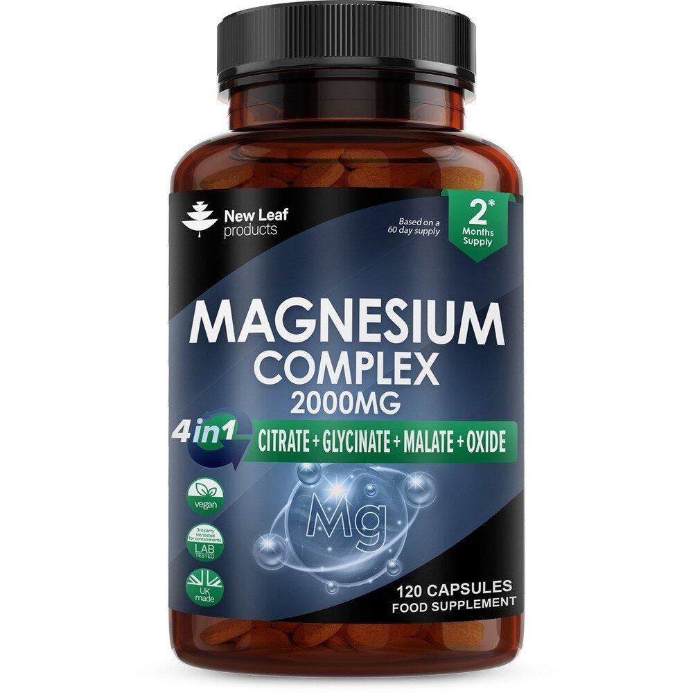New Leaf Magnesium Complex 120 Capsules | Blukoo