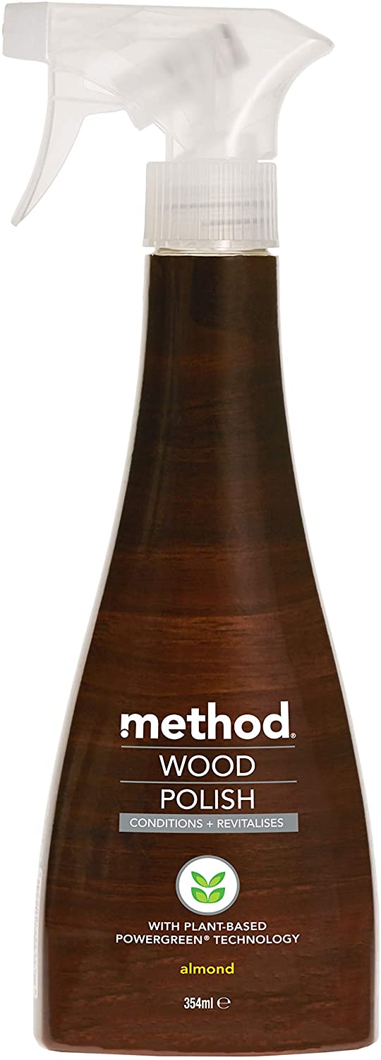 Method Wood Polish Spray Almond - 354ml | Blukoo