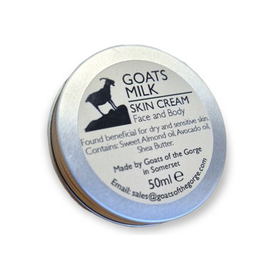 Goats of the Gorge Goats Milk Skin Cream Unscented - 50ml | Blukoo