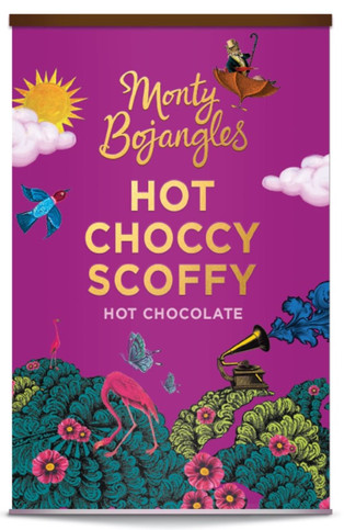 Monty Bojangles Hot Choccy Scoffy Hot Chocolate - 250g | Blukoo