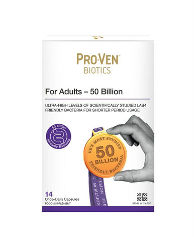 Pro-Ven Biotics 50 Billion For Adults - 14 Capsules | Blukoo