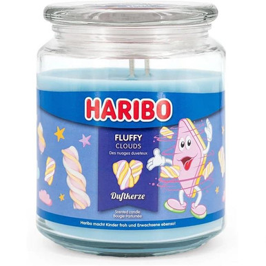 Haribo Scented Candle Fluffy Clouds - 510g | Blukoo