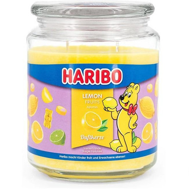 Haribo Scented Candle Lemon Fruits - 510g | Blukoo