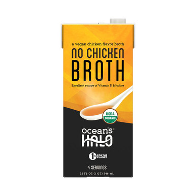 Ocean's Halo Organic No Chicken Broth - 946ml | Blukoo