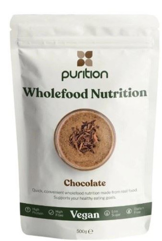Purition Vegan Wholefood Nutrition Chocolate 500g | Blukoo