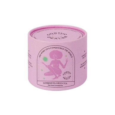 Cosmic Dealer Organic Tea Green Genmaicha & Ginger 80g | Blukoo