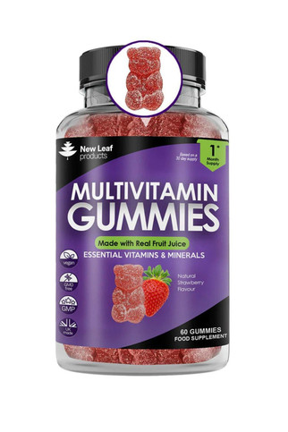 New Leaf Products Multivitamin Gummies 60 Gummies | Blukoo