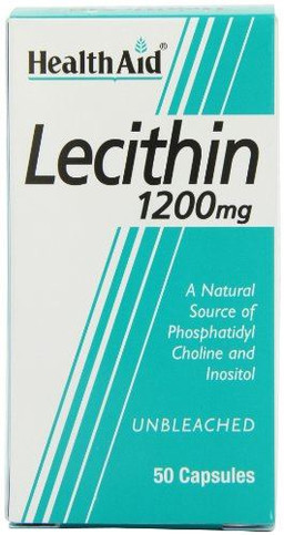 HealthAid Lecithin 1200mg 50 Capsules | Blukoo