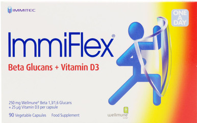 Immiflex 250mg With Vitamin D - 90 Capsules | Blukoo