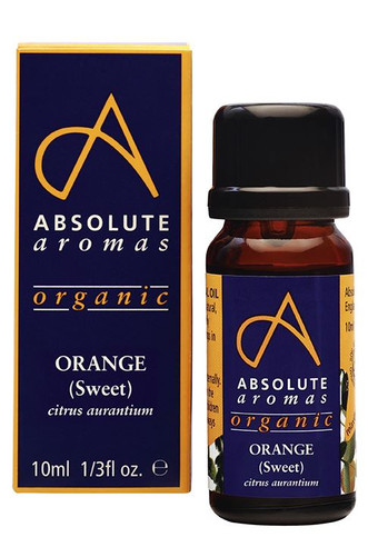 Absolute Aromas Organic Sweet Orange Oil - 10ml | Blukoo