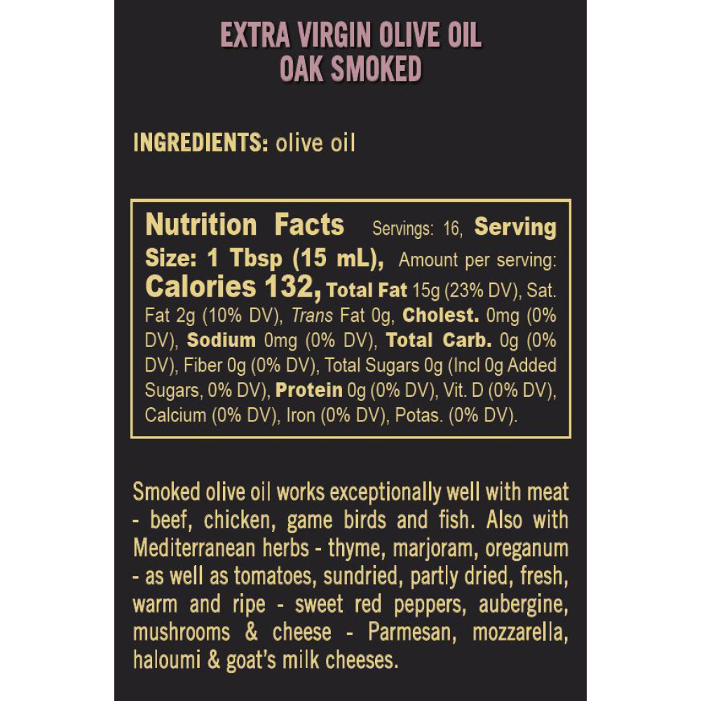 Oak-Smoked Olive Oil - SERRV International