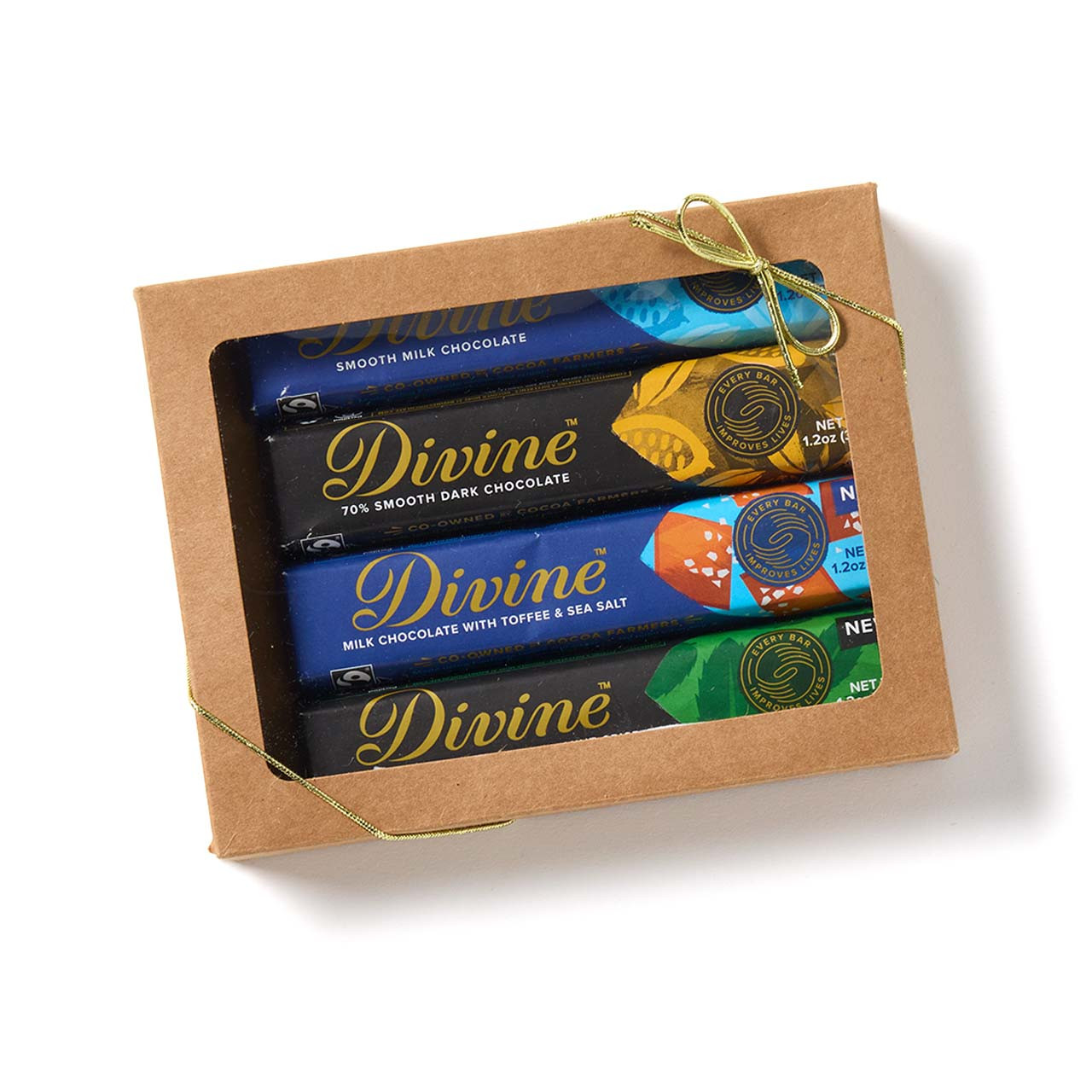 Fair Trade Chocolate | Divine Chocolate Sampler Bars | SERRV
