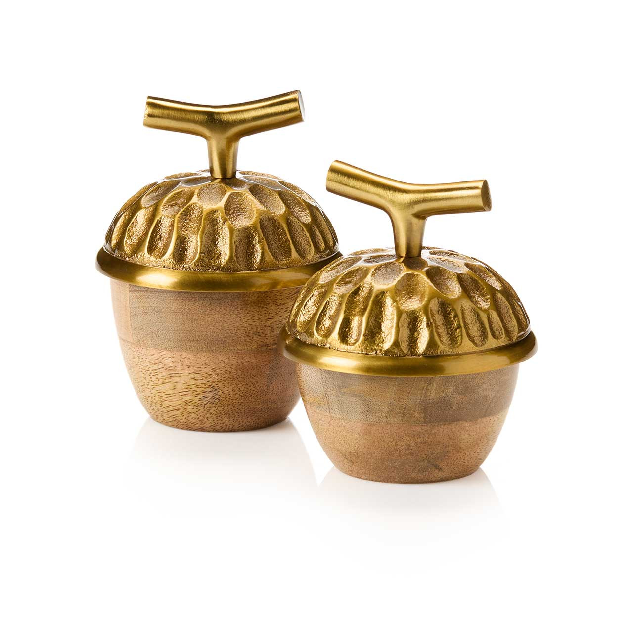 Mango Wood Acorn Boxes | Fair Trade Fall Decor | SERRV