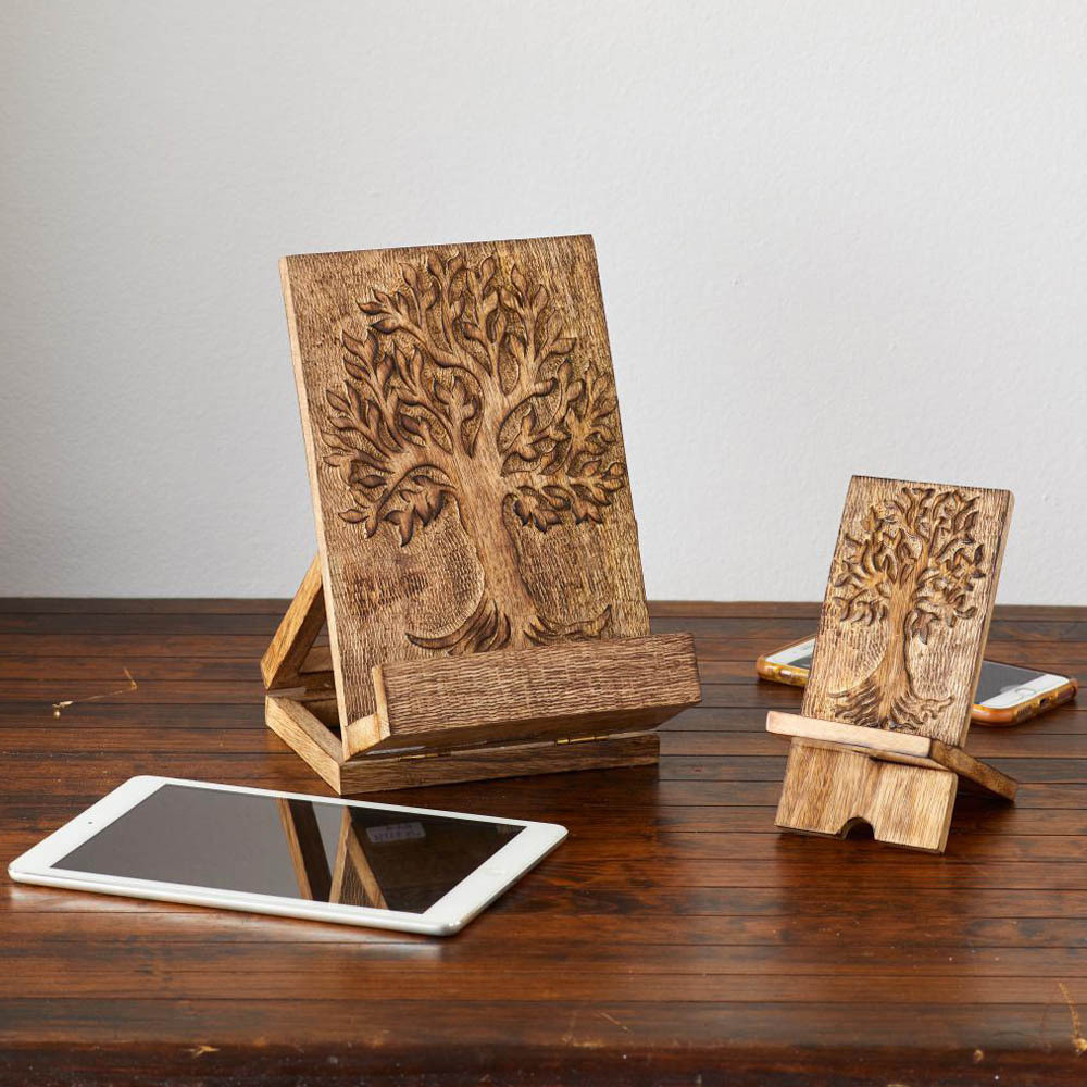 Dali Tree Wooden Phone Stand | Fair Trade Home Accents | SERRV