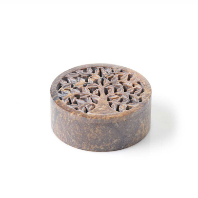 Sustainable Home Goods | Tree of Life Stone Box | SERRV