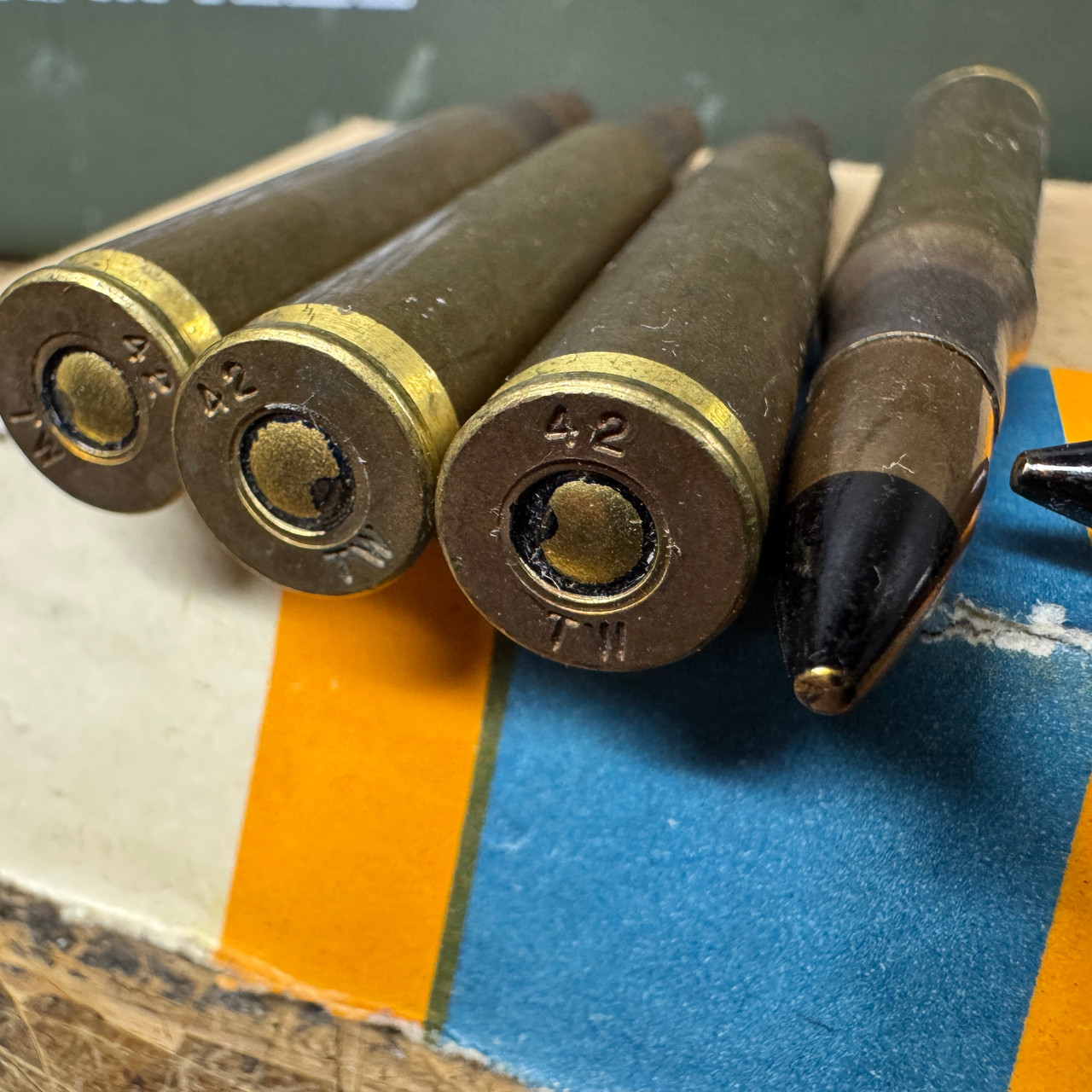 Twin Cities 30-06 M2AP Armor Piercing Black Tip, 163 gr., 20 Rd Boxed ...