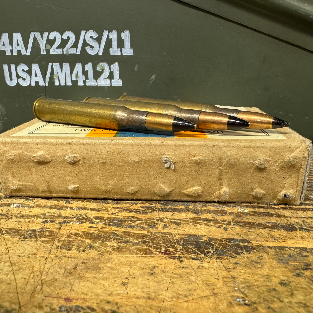 Twin Cities 30-06 M2AP Armor Piercing Black Tip, 163 gr., 20 Rd Boxed ...