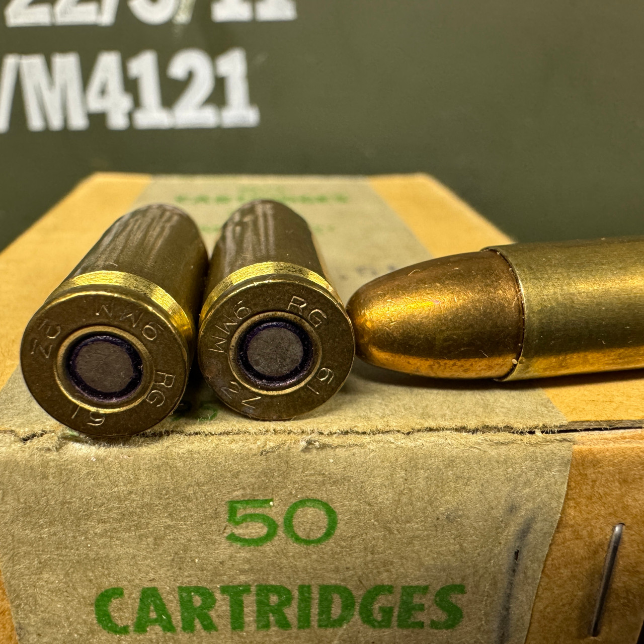 Mark 2Z Radway Green High Pressure 9mm FMJ for SMG, 50 Rd. Box. FREE ...
