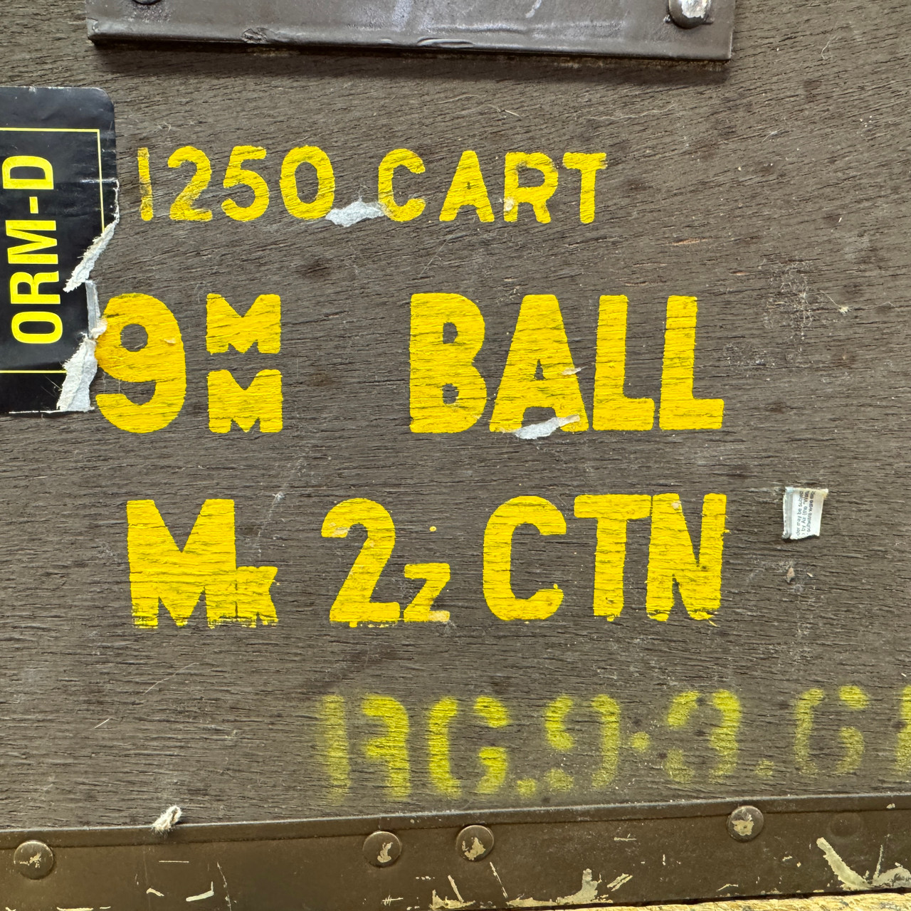 Mark 2Z Radway Green High Pressure 9mm FMJ for SMG, 50 Rd. Box. FREE ...