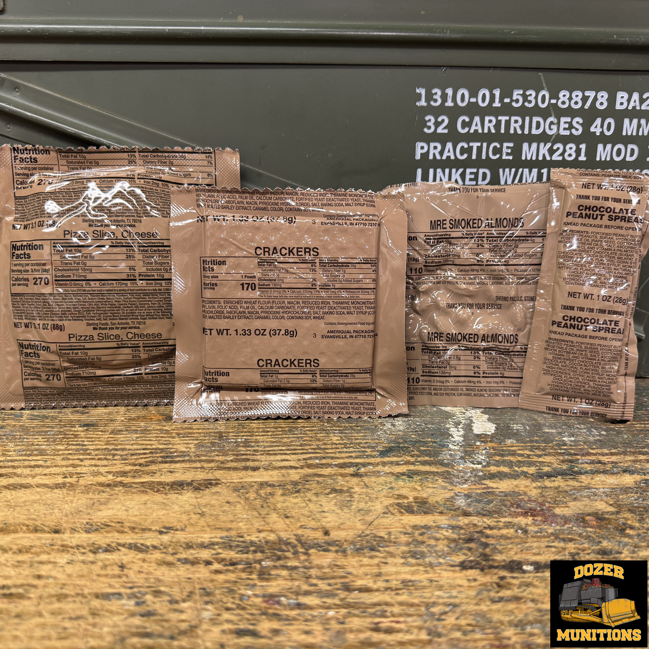 MRE Single, Menu 11: Pizza Slice, Cheese. FREE SHIPPING ON ORDERS OVER ...
