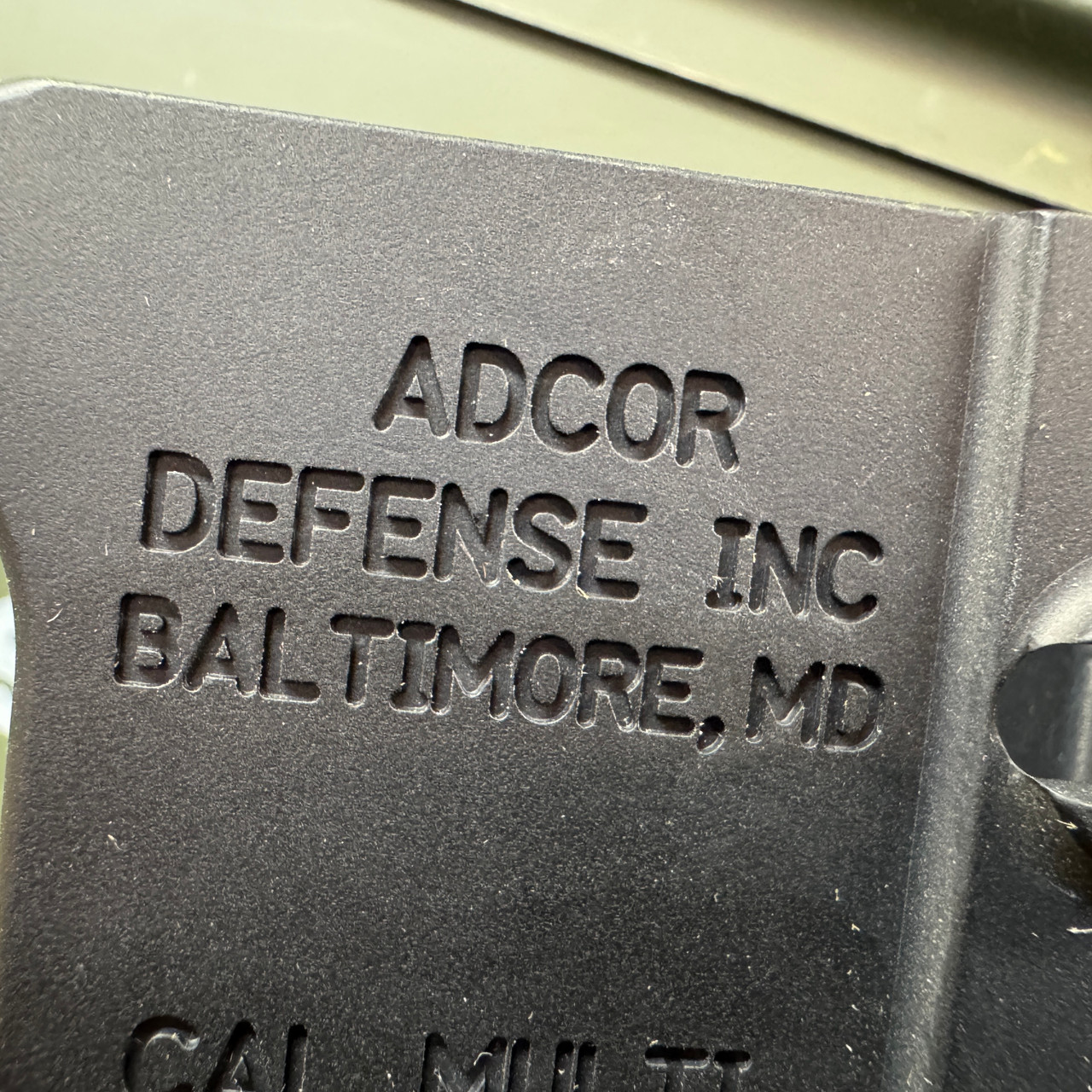 ADCOR Defense Billet Ambi Lower Receiver Multi Caliber AR Platform ...