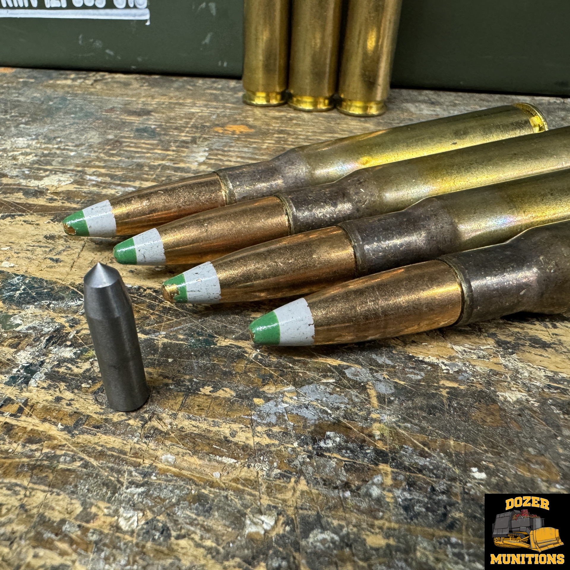 Mk211 Mod 0 Raufoss Round - Lake City .50 BMG - 1 Round - HEIAP - 665 gr