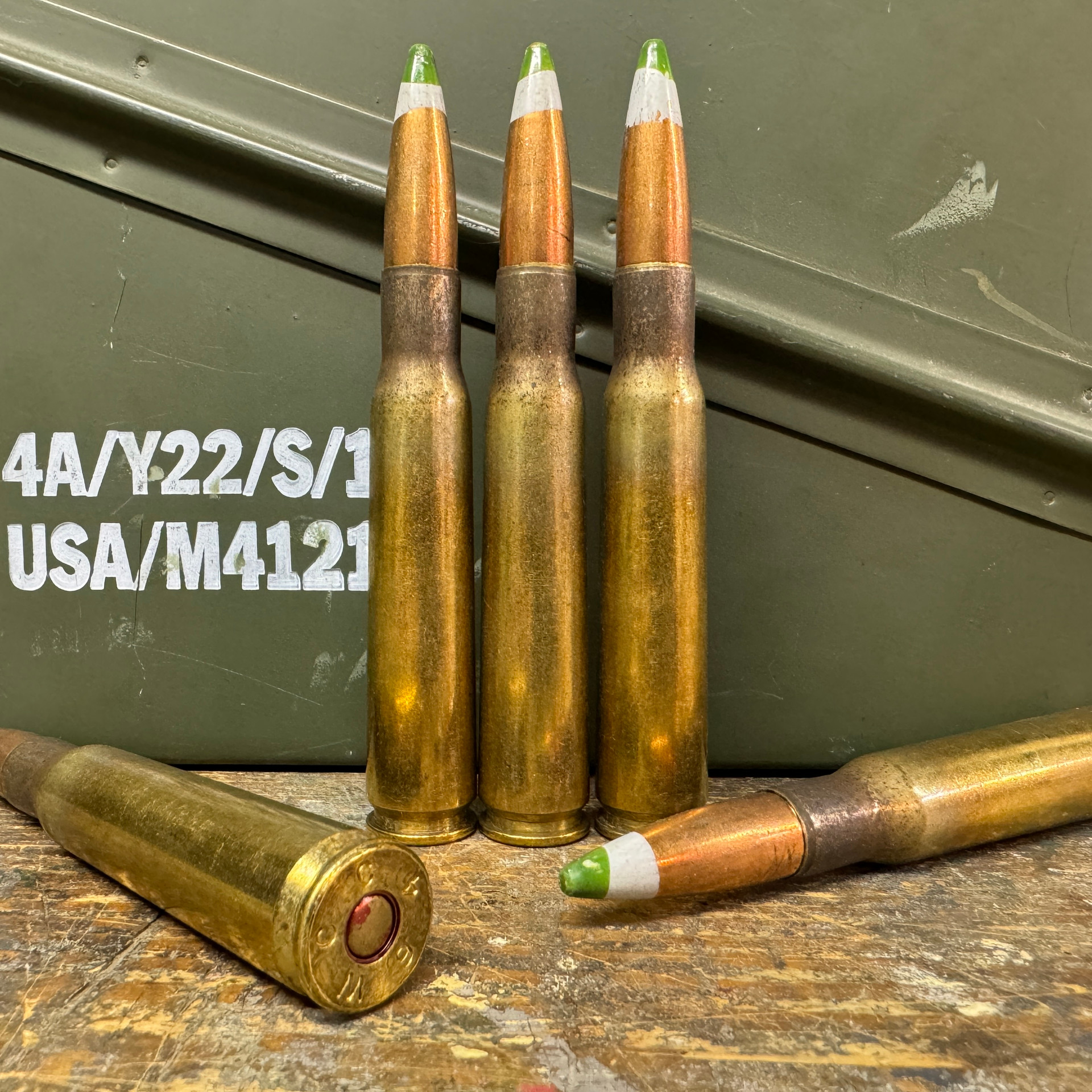 Mk211 Mod 0 Raufoss Round - Lake City .50 BMG - 1 Round - HEIAP - 665 gr