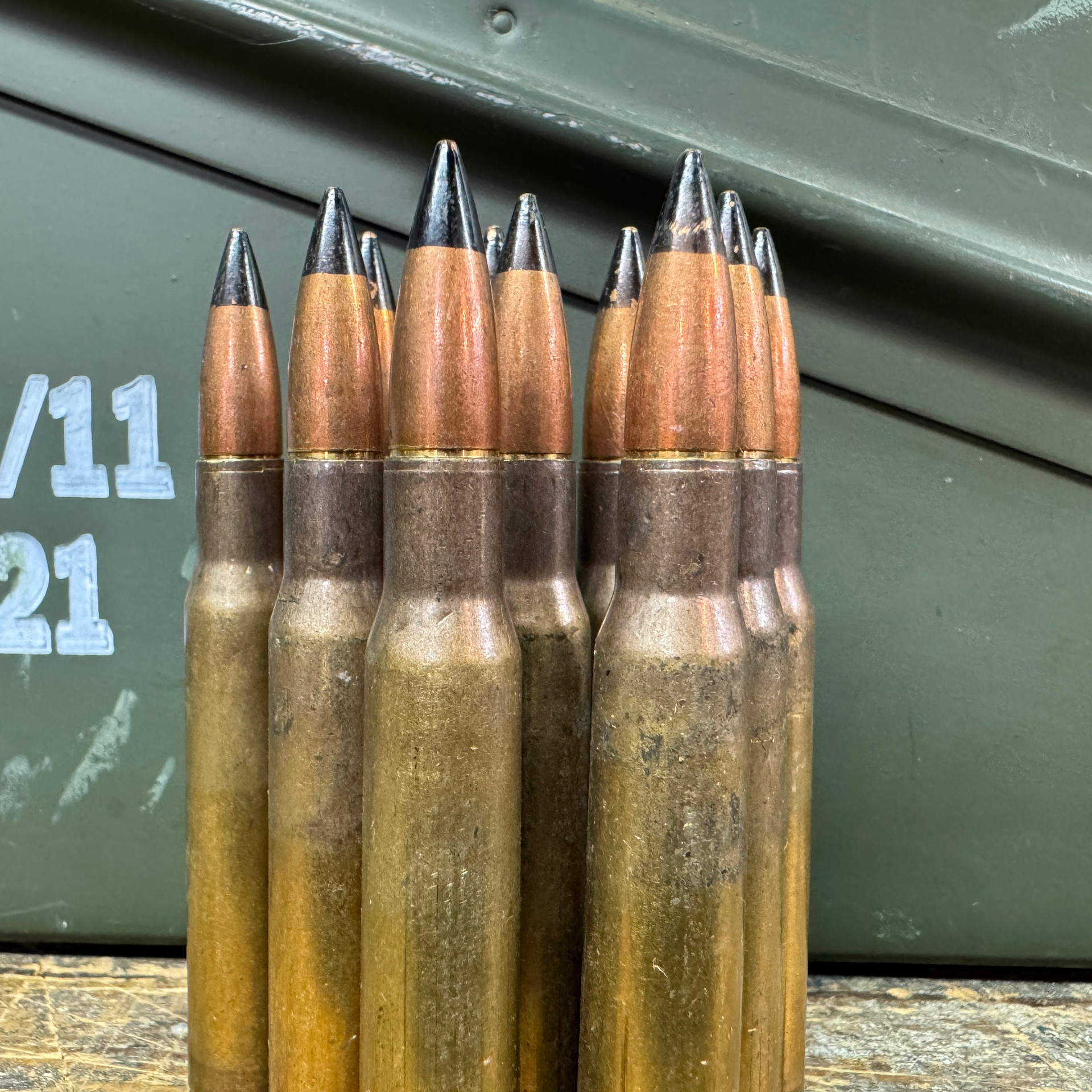 AYR 30-06 M2AP Armor Piercing Black Tip Non Corrosive 163 Gr., 10 Rd ...