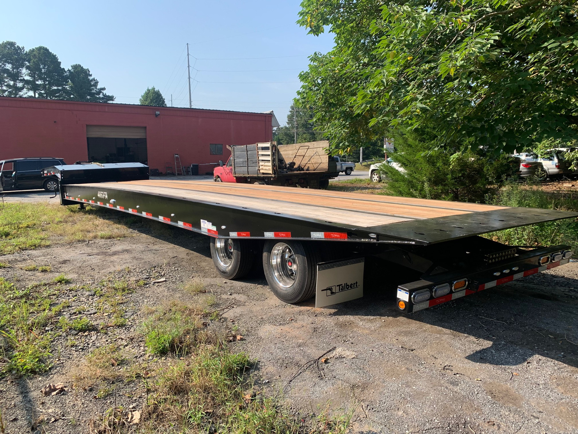 New Talbert 4053TA trailer