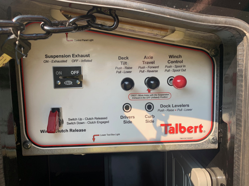 New Talbert 4053TA trailer