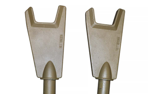 Miller Tall Axle Fork Set 3" Wide Opening
