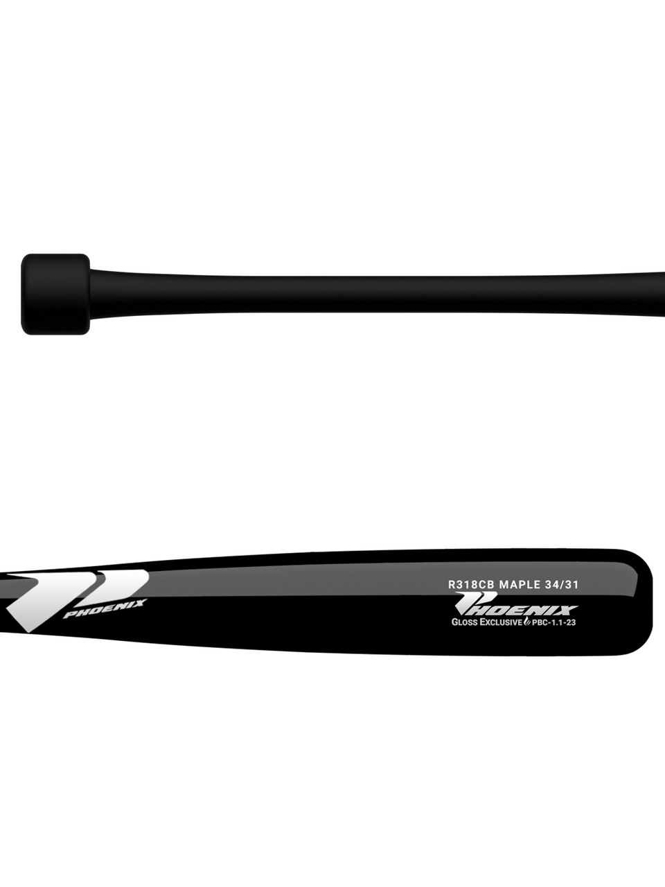 R318CB Puck Knob Wood Baseball Bat | Bats For Gap Hitters | Phoenix Bats