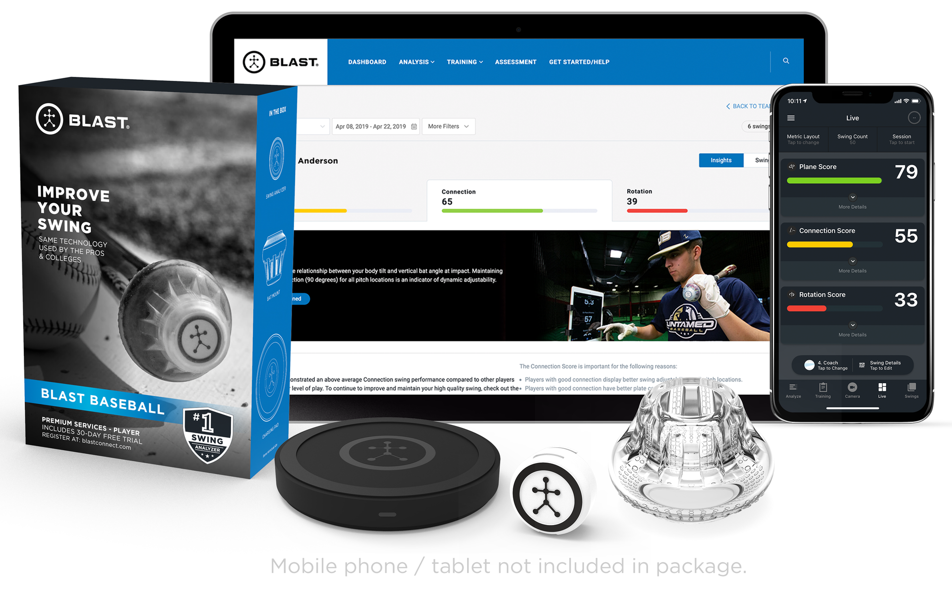 Blast Motion Bat Sensor - Phoenix Bats