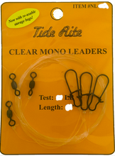 Tide Rite Monofilament Leaders 50lb 24 Inch (3 Pack)