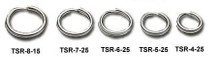 Tsunami Stainless Steel Split Rings #5 77lb (25 Rings) - Canal Bait and Tackle