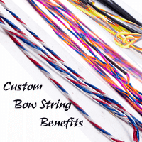 CUSTOM BOW STRING BENEFITS - 60X Custom Strings