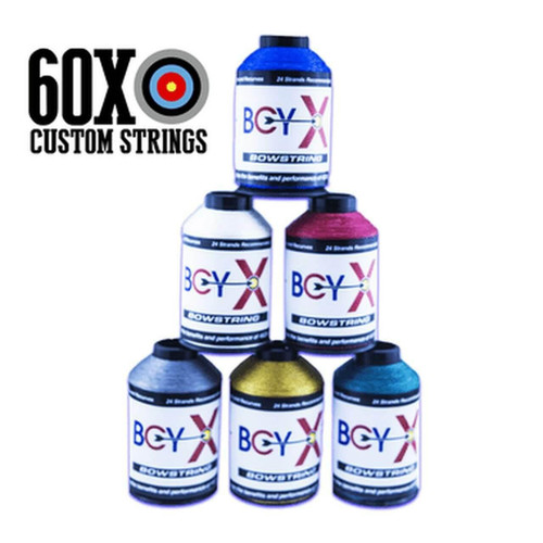 BCY X Bow String Material: 1/8 & 1/4 lb. BCY Archery Fibers