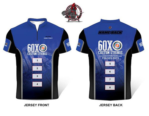 60X Shooter Jersey | Designed For Archery Enthusiasts | 60X