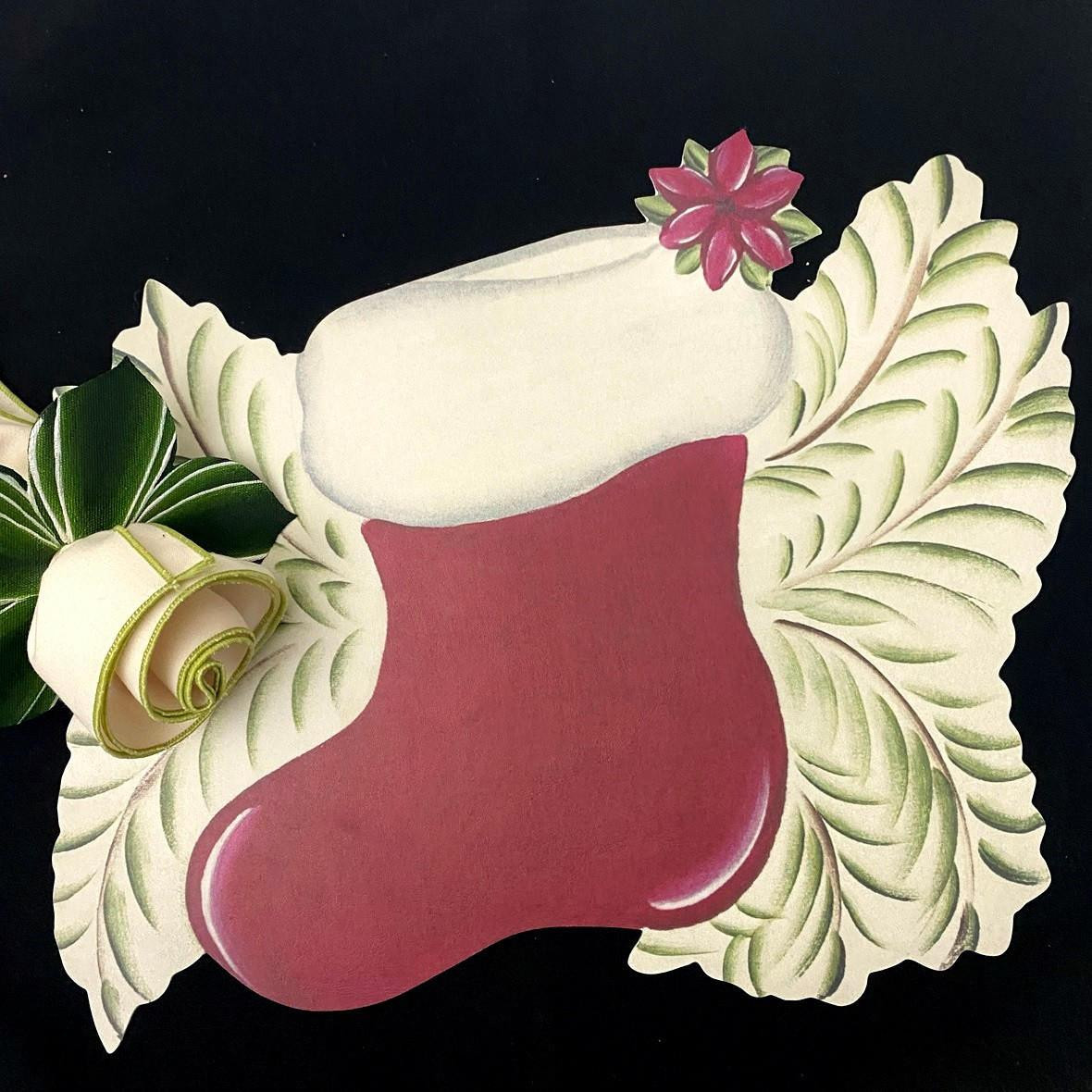 Holiday Stocking – CHRISTMAS CAROLE | Carole Shiber Designs