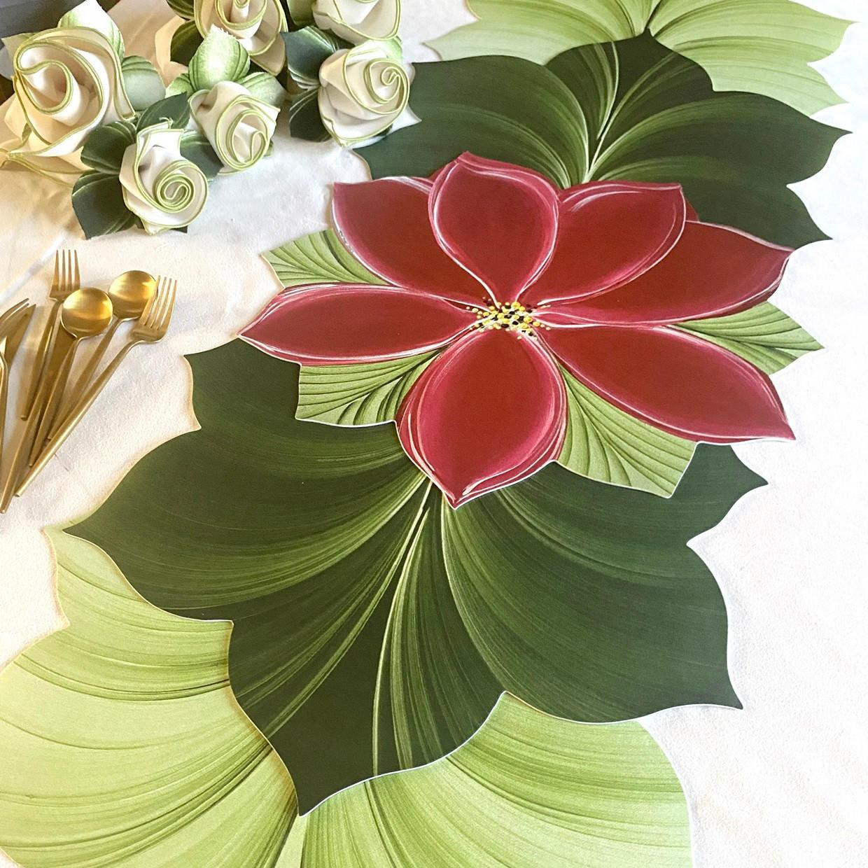 5PC Holiday Runner-into-Placemats – CHRISTMAS CAROLE | Carole Shiber