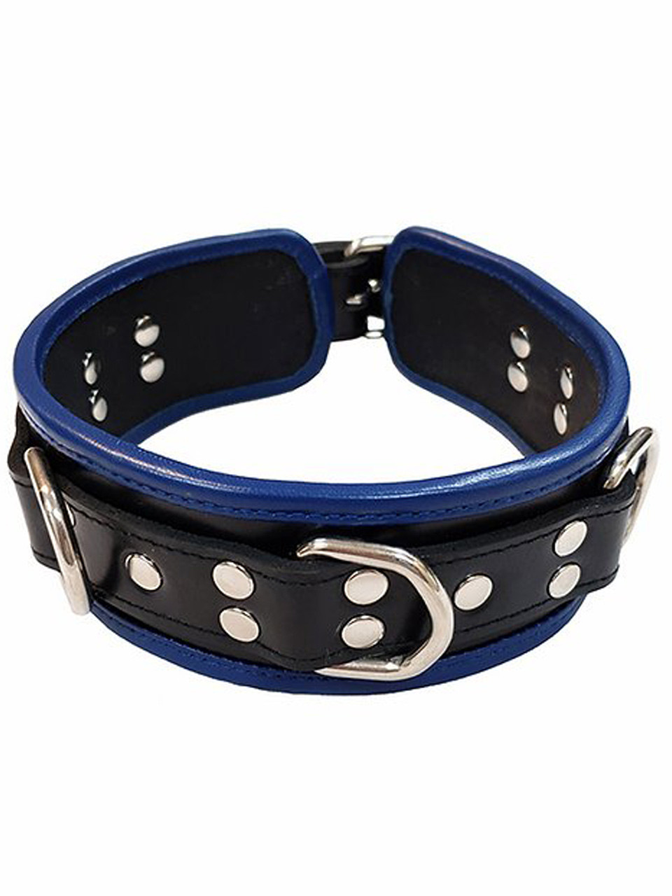 Rouge Five 5 D Ring Bondage Collar for attaching a lead or restraints ...