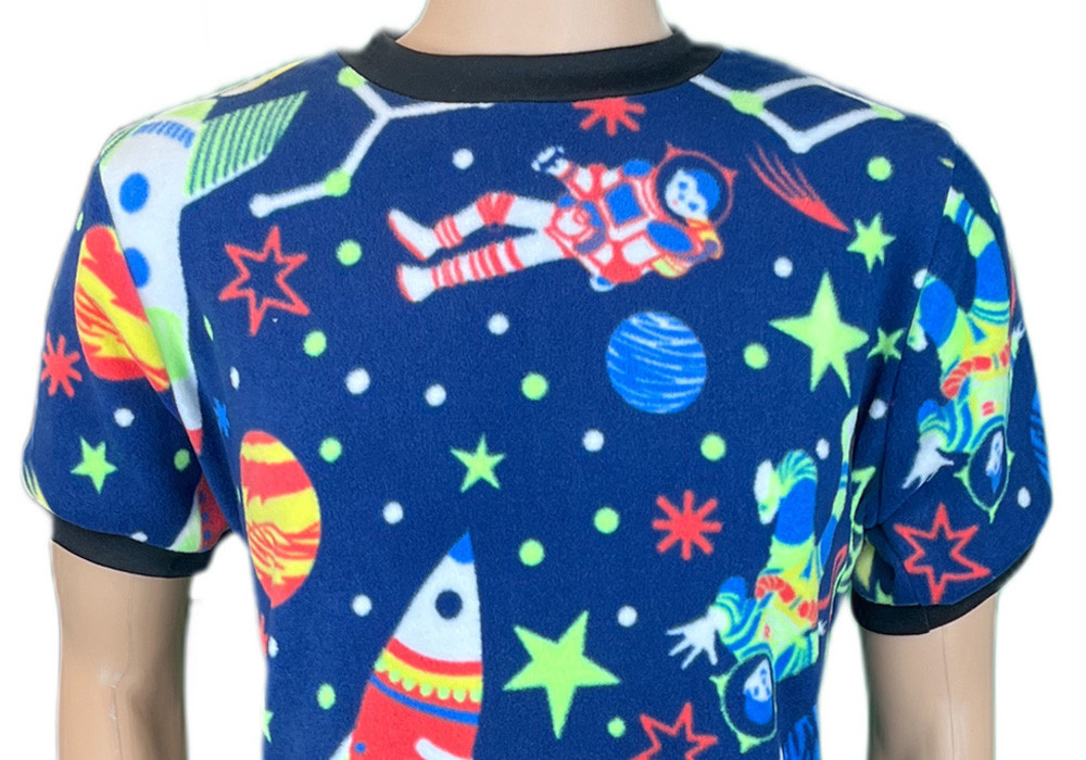 Cuddlz Fleece Adult Baby Doll Dress With Locking Zip Option ABDL