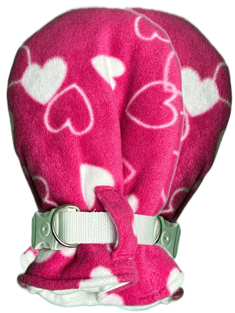 Cuddlz Fleece Adult Baby Locking Mittens Choice of Colour And Design ...