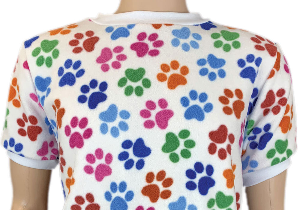 Cuddlz custom made footed pyjamas for adults with locking lockable zip ...